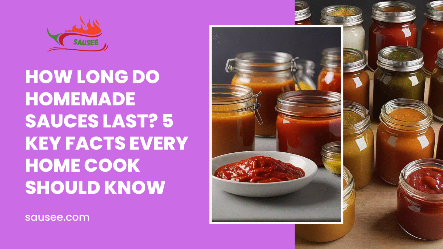 How Long Do Homemade Sauces Last? 5 Key Facts Every Home Cook Should ...